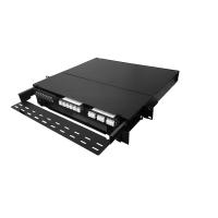 China 3 Module 1U 72 Port OM4 LC SC MTP MPO Fiber Patch Panel for sale