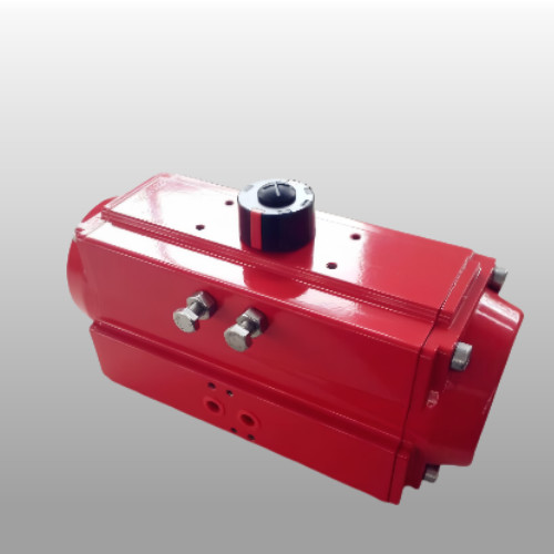 Quality PTFE Coated Rack And Pinion Actuator High / Low Temperature Pneumatic Actuator for sale