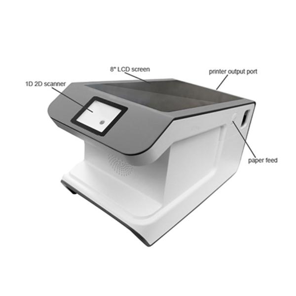 Quality Android 11 POS USB/LAN Printer Desktop QR Code Scanner with Full/Half Cut SDK for sale