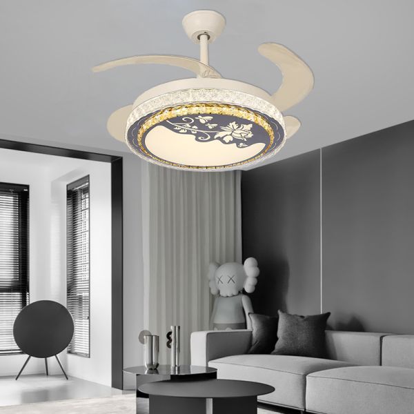 Quality Smart 42 Folding Ceiling Fan With Light ABS Blades Folding Blade Fan for sale