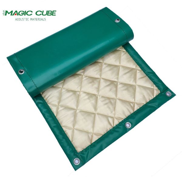 Quality Sound Absorbing Blankets for Temporary Construction Noise Barriers Easy to for sale