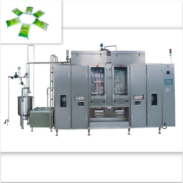 Quality Aseptic Pouch Filling Machine PCC Intelligent Computer Controllable Program for sale