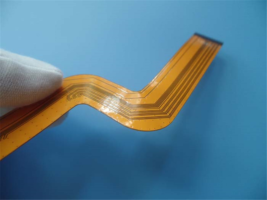 Quality Multilayer flexible PCBs Polyimide PCBs at 0.25mm Thick FPC Immersion Gold PCB for sale