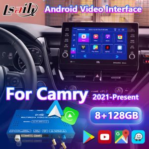 Quality Lsailt Android Carplay Navigation Video Interface for 2021-2024 Toyota Camry for sale