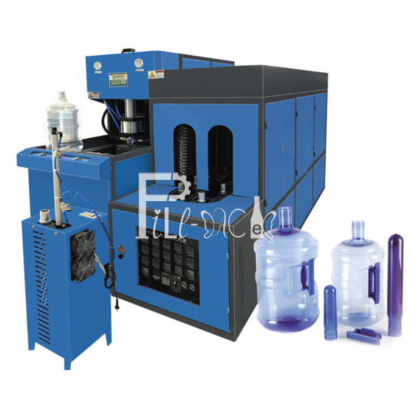 Quality Single Cavity 20L 150BPH Gallon Bottle Blowing Machine for sale