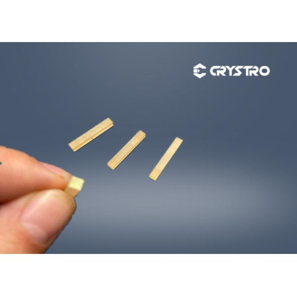 Quality 3X3X20mm AR 1064nm Langasite Piezoelectric Effect Crystals La3Ga5SiO14 for sale