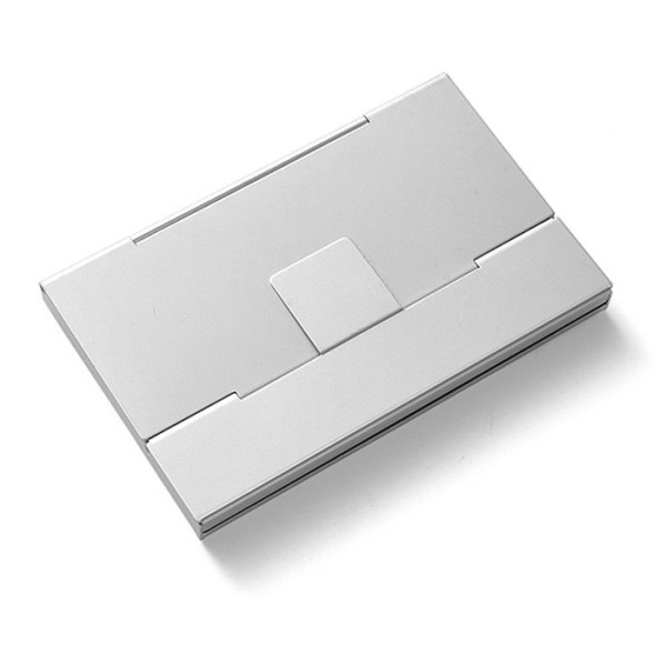 Quality Silver Anodizing 95*60mm Aluminum Rfid Credit Card Holder for 4~8cards for sale