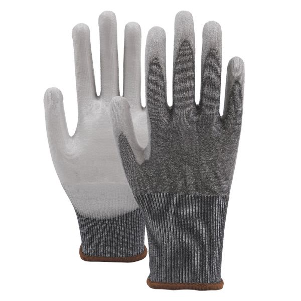 Quality Anti Cut Level 4 Construction Work Gloves Anti Slip Breathable Polyester Liner for sale