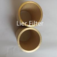 Quality 10-15um Copper Stainless Steel Powder Sintered Filter Weldable Machinable for sale