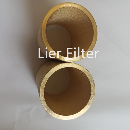 Quality 10-15um Copper Stainless Steel Powder Sintered Filter Weldable Machinable for sale