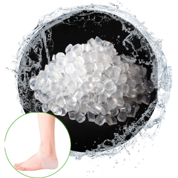 Quality ISO Certified TPE Granules Clear Base Color 7Q-30A Hardness Model GP200 for sale