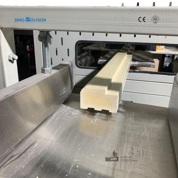 Quality Double Screw Counter Rotating Conical Twin Screw WPC Door Frame Manufacturing for sale