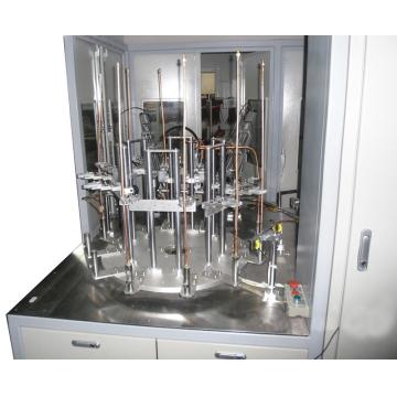 Quality Turntable Flame Automatic Brazing Machine for Copper Parts Production Tact 10s for sale