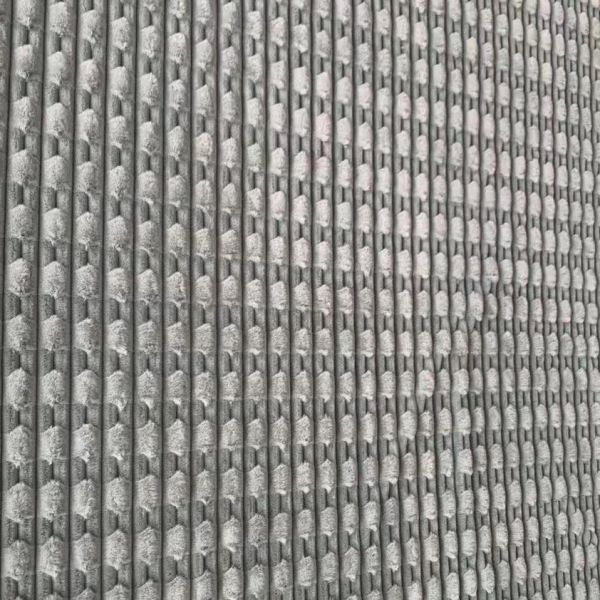 Quality Plain White Super Soft Fluffy Fabric Material White Grey for sale