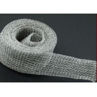Quality 2inch Width Close Knit Flat Round Knitted Wire Mesh for Durable Multi Filament Applications for sale