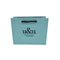 Quality Personalised Printed Matt Lamination Art Paper Gift Bags with Handles for sale
