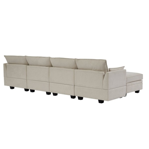 Quality Multifunctional Contemporary Modular Sofa Bed Extendable Breathable for sale
