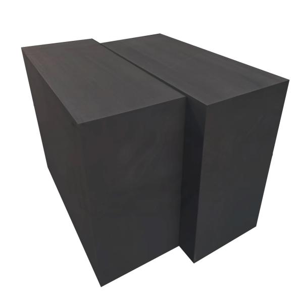 Quality 12µm Grain Size Isostatic Graphite Block For Hydrogen Fuel Cell Bipolar Plate for sale