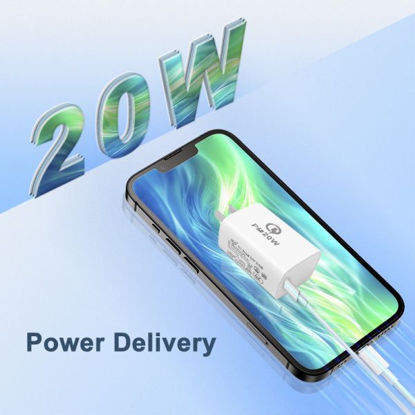 Quality 9V 2.22A GaN Quick Charger Output 20W Fast Charging Wall Charger for sale