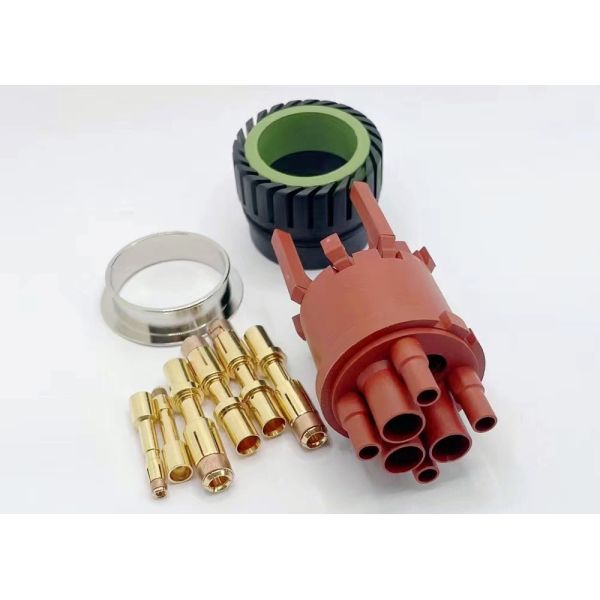 Quality Circular M40 Power Connector 6 Pin Servo Encoder Female Crimp Wire Plug for sale