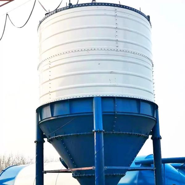 Quality 150 Ton Concrete Plant Silo In Cement Industry Easy Installation for sale