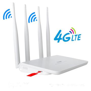 Quality FDD TDD Cat 4 Detachable Antenna 4G LTE Router 300Mbps Wireless Wifi CPE Modem for sale