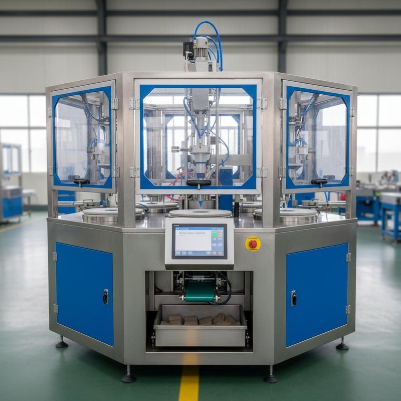 Quality Six Station Spin Coating Machine For Pulp Molding Food Packaging And Industrial for sale