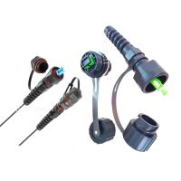 Quality Two / Four Core FO Tactical Cable With ODVA Compliant Plug 4.8mm To 7.0mm OD for sale