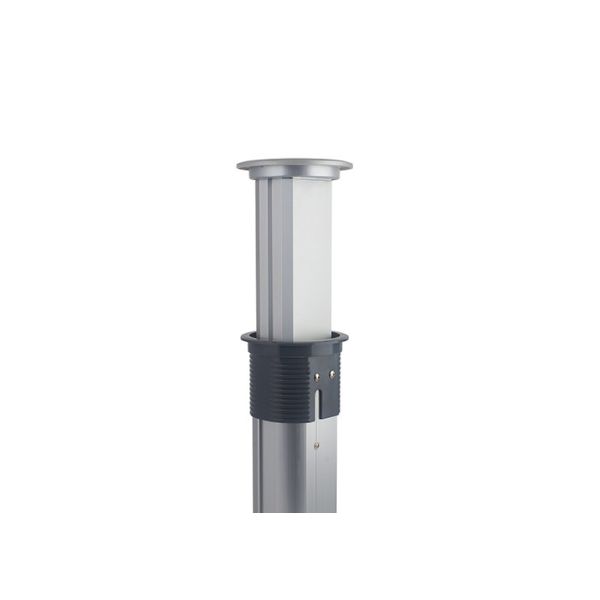 Quality Motor Driven Kitchen Pop Up Sockets Silver Color Flush Mounted on Bar Counter for sale