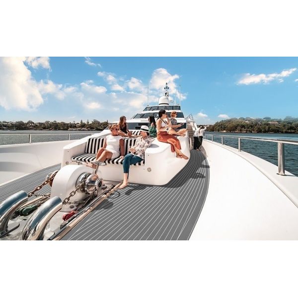 Quality Grey Custom EVA Foam Mat Sheet for Yacht Decking Marine Floor Deck Pad Boat for sale
