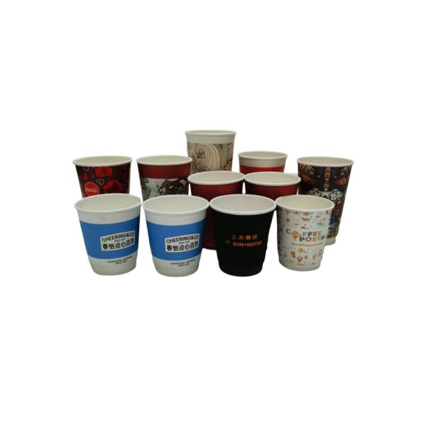 Quality Restaurant Embossing Disposable Paper Cup Bowl With Lids Custom for sale