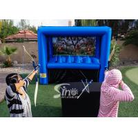 Quality Kids N Adults Indoor Inflatable Archery Tag Game With Hover Balls For Archery for sale