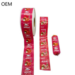 Quality Polyamide Sausage Casing Free Sample High Barrier Cutoms Flexography Printing for sale