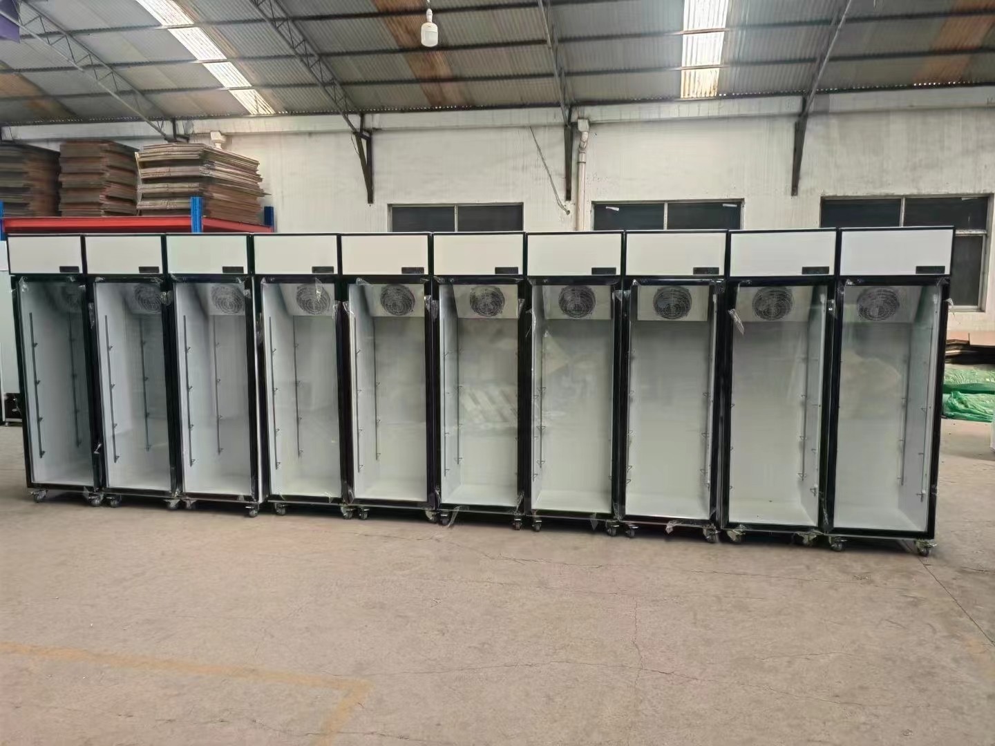 Quality Single-Temperature Vertical 1-Door Showcase Commercial Refrigeration Beverage for sale