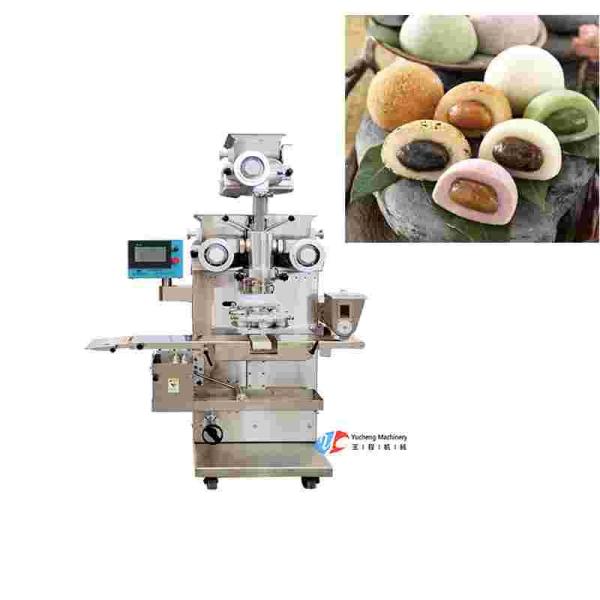 Quality Mochi Encrusting Food Production Line Fully Automatic 220 Volt for sale