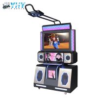 Quality 1000W Virtual Reality Equipment Music Game 9D VR Gaming Platform Dancing Machine for sale