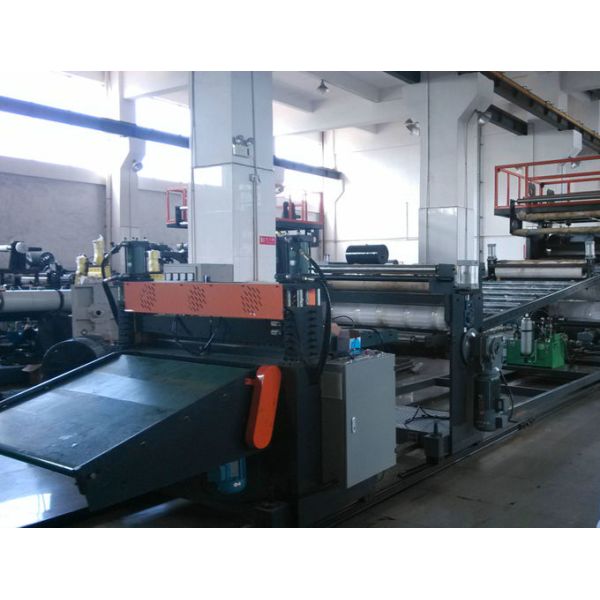 Three Layer PC ABS Sheet Extrusion Machine for Making Baggage Luggage Case