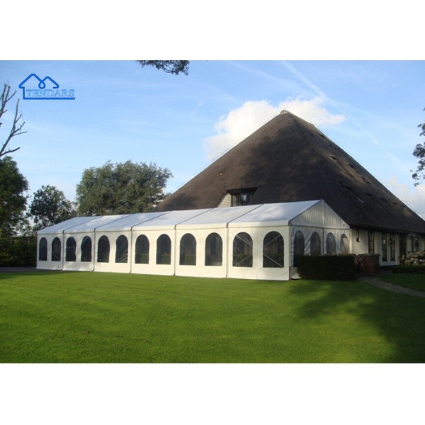 Quality Clear-Span Graduation Party Marquee Tents Waterproof PVC Aluminum Alloy Frame Event Canopy Structure for sale