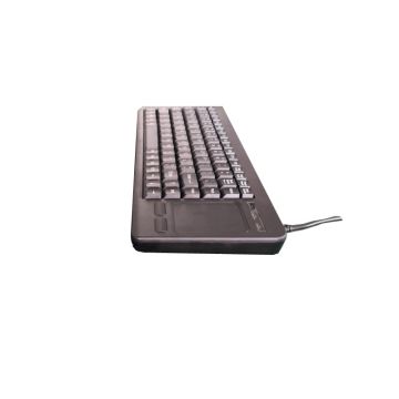 Quality Compact-sized Industrial Plastic Keyboard With 88 Key and Integrated Touchpad for sale