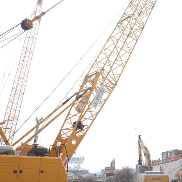 Quality Municipal Construction Lattice Boom Crawler Crane 55Ton Telescopic Crawler Crane for sale