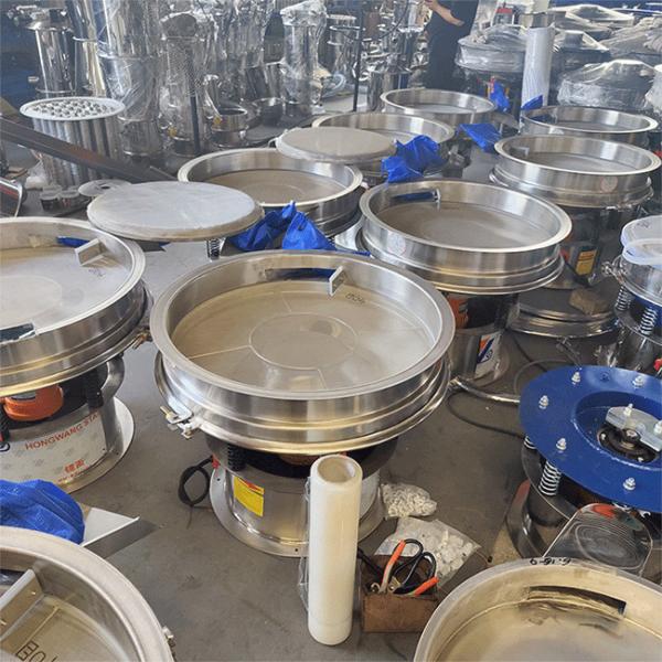 Quality Round Stainless Steel Zinc Oxide Powder Vibro Sifter Machine for sale