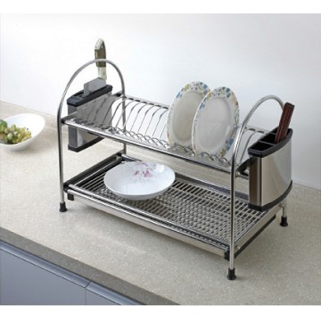 Quality Modern Kitchen Dish plate Drying shelf Rack for sale