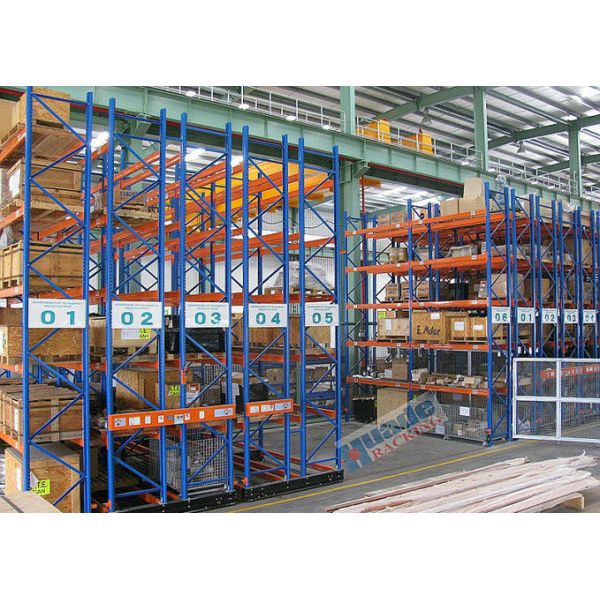 Quality Heavy Load Mobile Storage Racks Warehouse Pallet Racking For Space Optimization for sale
