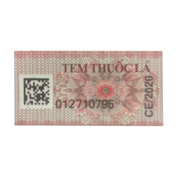Quality Anti Counterfeit Cigarette Tax Stamps With Refraction Pearl Fluorescent for sale