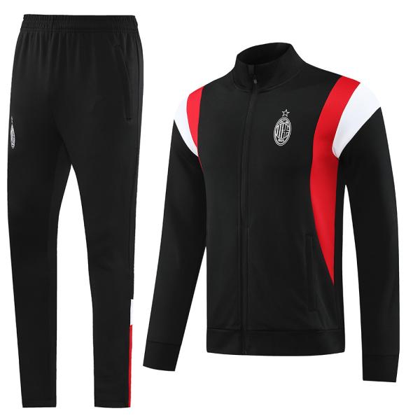 Quality Twill Jacquard Mens Football Tracksuits 100% Polyester Soccer Training Suit for sale