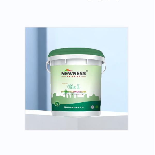 Quality Eco-friendly Brush Application Hard Film Appearance Interior Latex Emulsion Wall Paint for sale