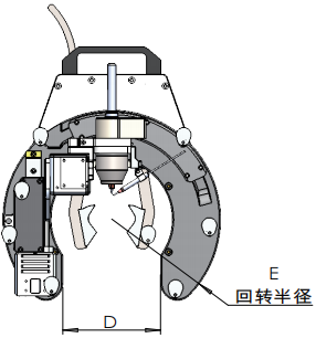 automatic pipe orbital welding machine