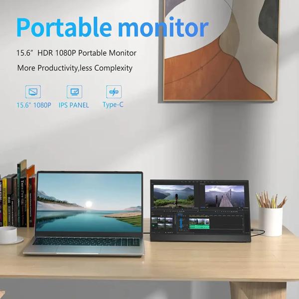 Quality 16 inch inch Built-in Battery For Active Stylus Pen Type c HDR Monitor 2.5K for sale