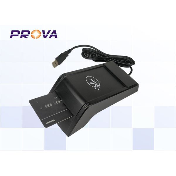 Quality IC & RFID Chip Card Reader USB Interface With 500,000 Times Long Life Time for sale