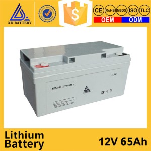 Quality Sealed Lithium Battery For Van 12v 65ah 9000 Cycle Life Deep Cycle for sale